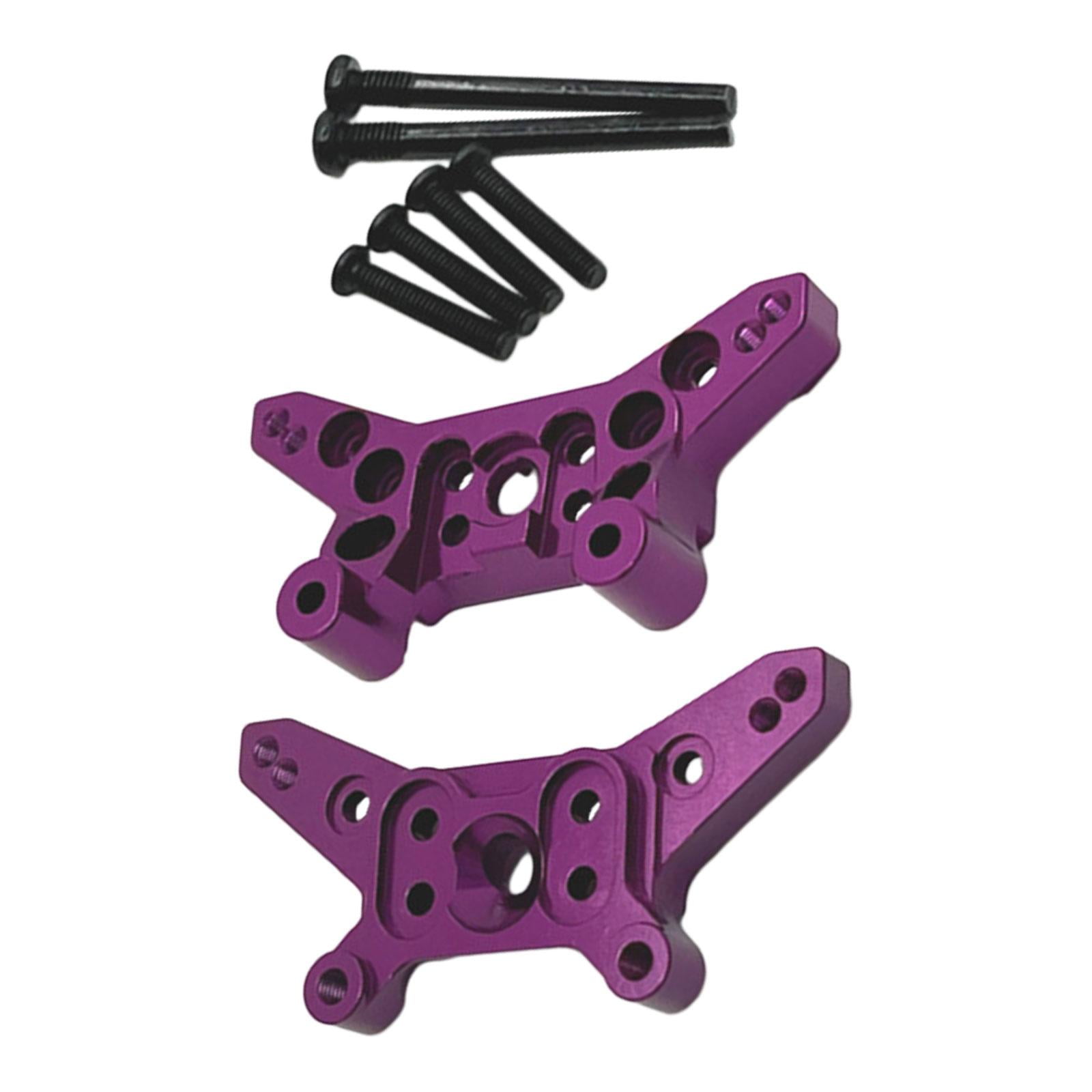 shamjina 2 Pieces RC Shock Plate Board Upgrade Parts, Aluminum Front ...