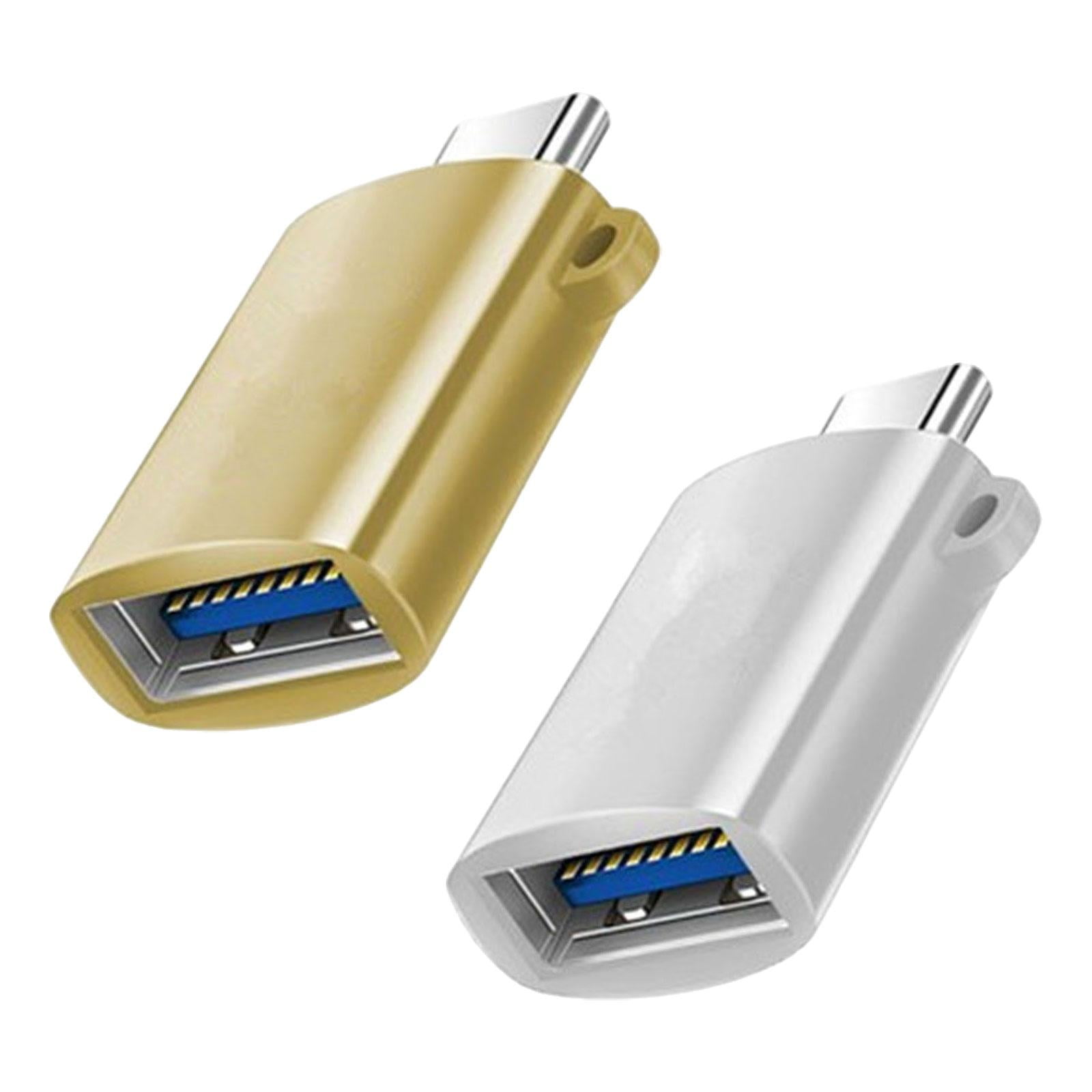 shamjina 2 Pieces Type C Hub Splitter Plug and Play Type C Extension ...
