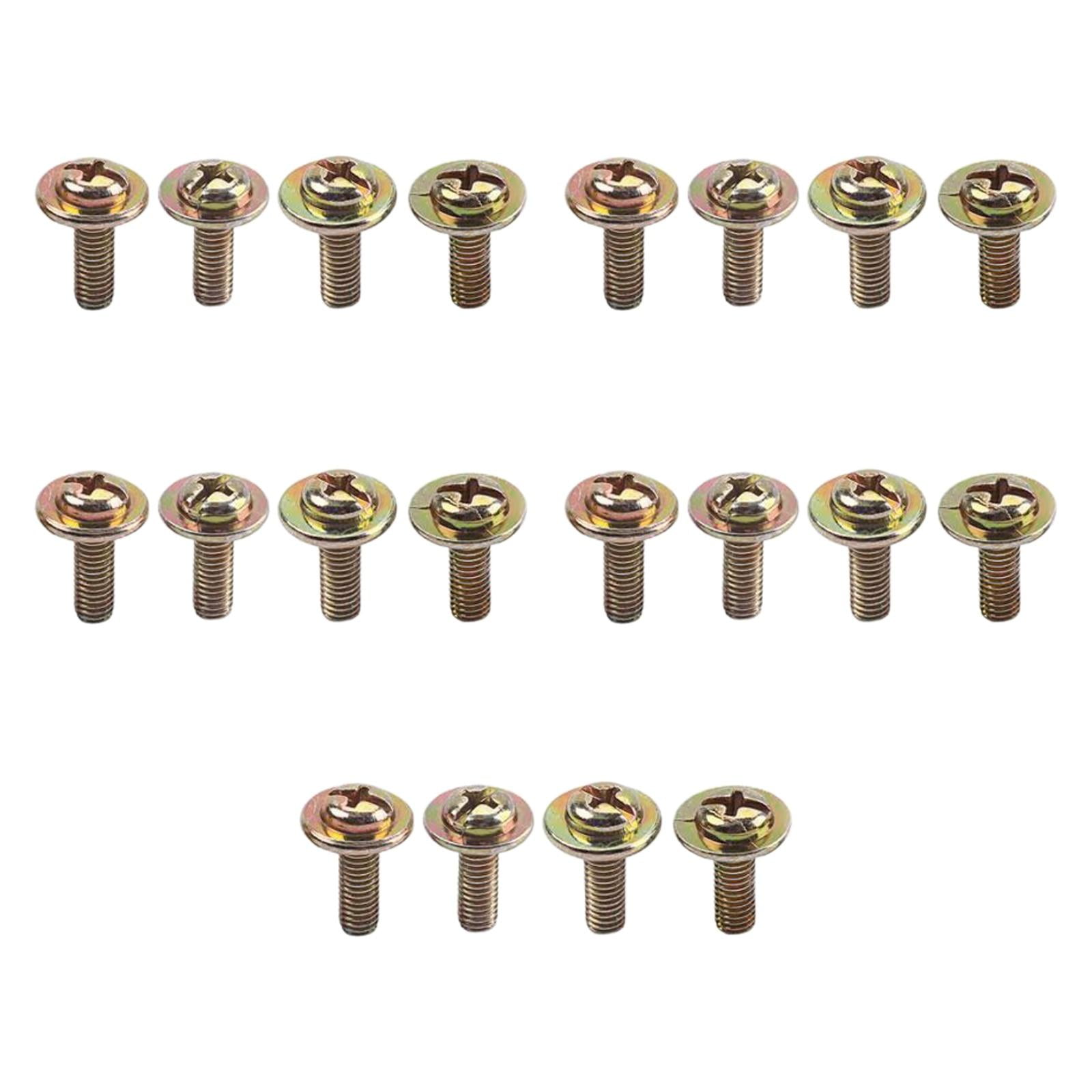 shamjina 20 Pieces Drum Lug Screws Drum Part Drum Set Lug Claw Hook ...