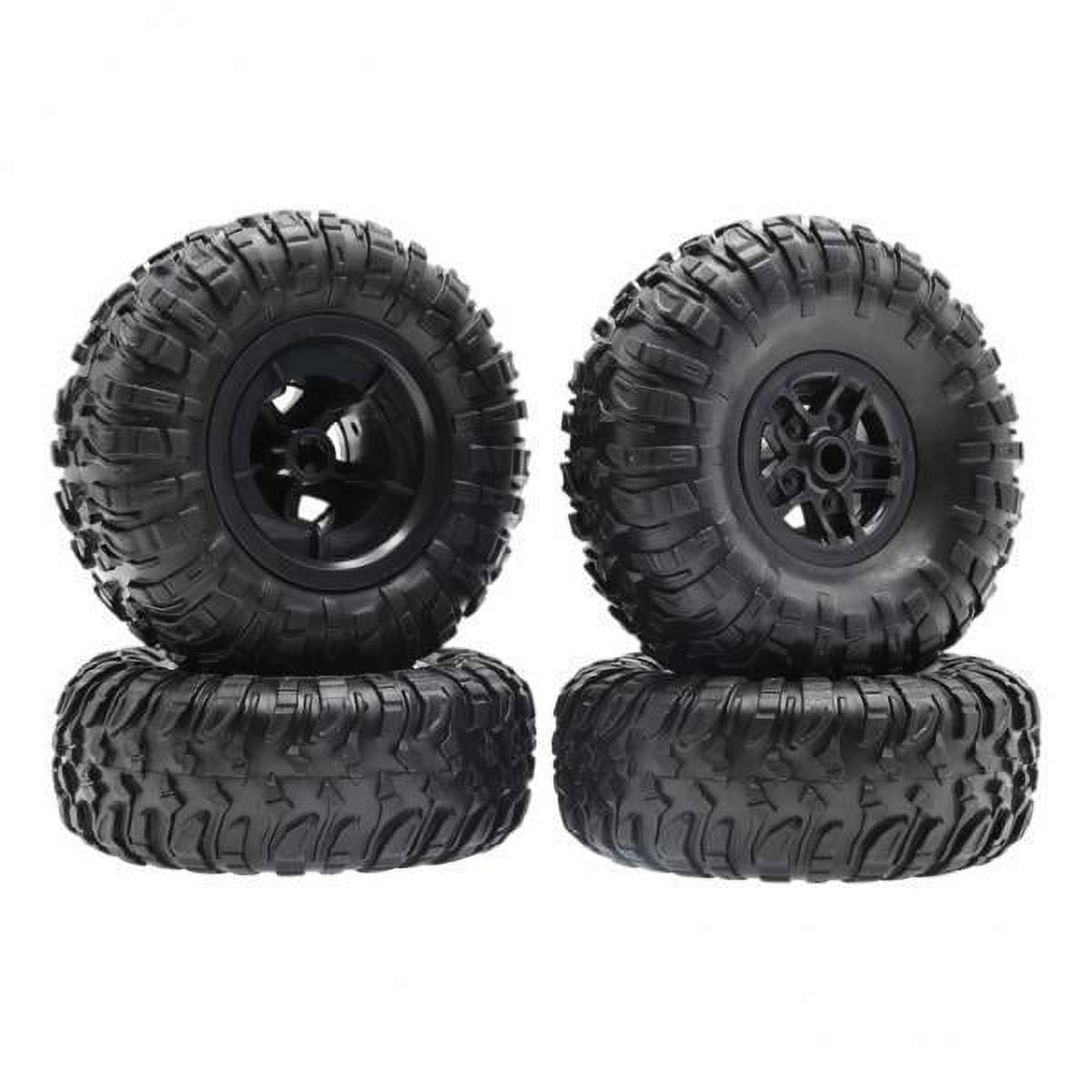 shamjina 2x4 Pieces 1/12 Wheel Tires Set Spare for MN90 MN91 RC Hobby ...