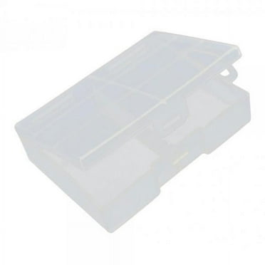 Foto&Tech Clear AA/AAA Plastic Battery Storage Case/Organizer/Holder ...