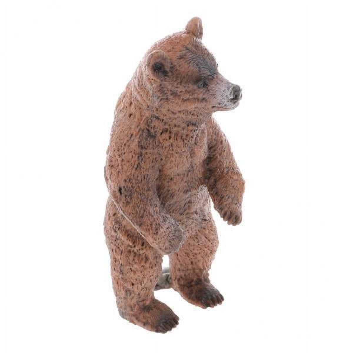 shamjina 3xRealistic Bear Model Action Figure Kids Toy Gift 3 Pcs ...
