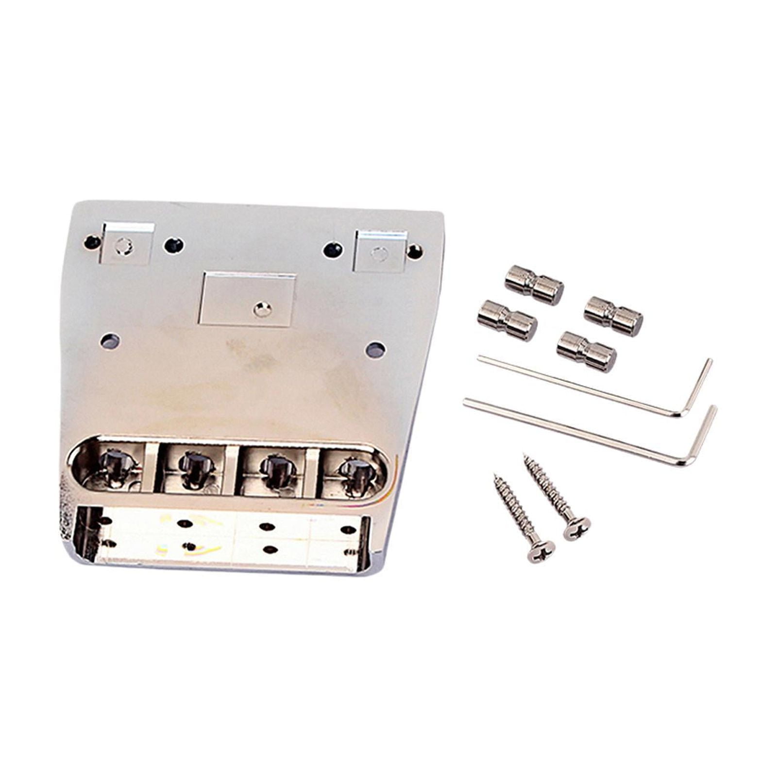 shamjina 4 Strings Bass Bridge Replacement for 4 String Bass Guitar ...