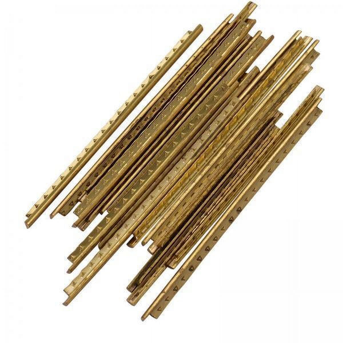 shamjina 4x20Pcs Guitar Fret Wires Brass Fret Wire for Classical Guitar ...
