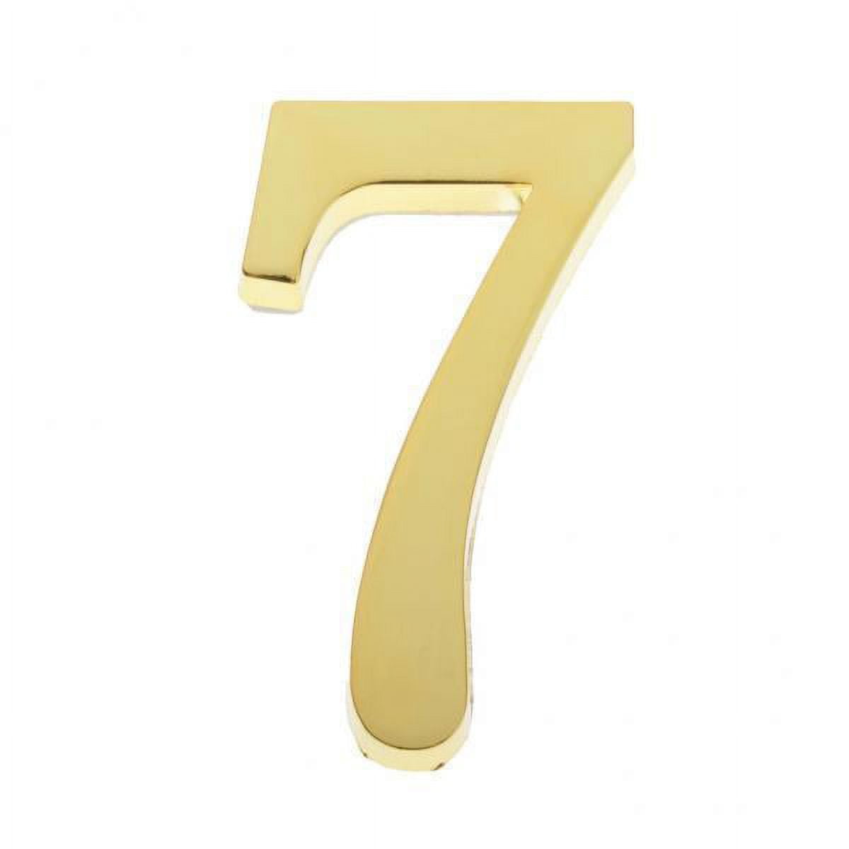 shamjina 4xGolden Self-Adhesive Door Number Sign Plaque Digit Number ...