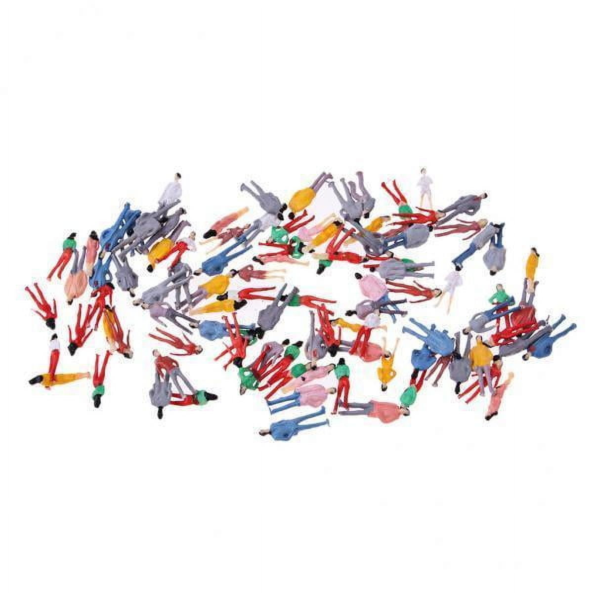 shamjina 5x1/75 Scale HO Layout Model Train People Pasenger Action ...