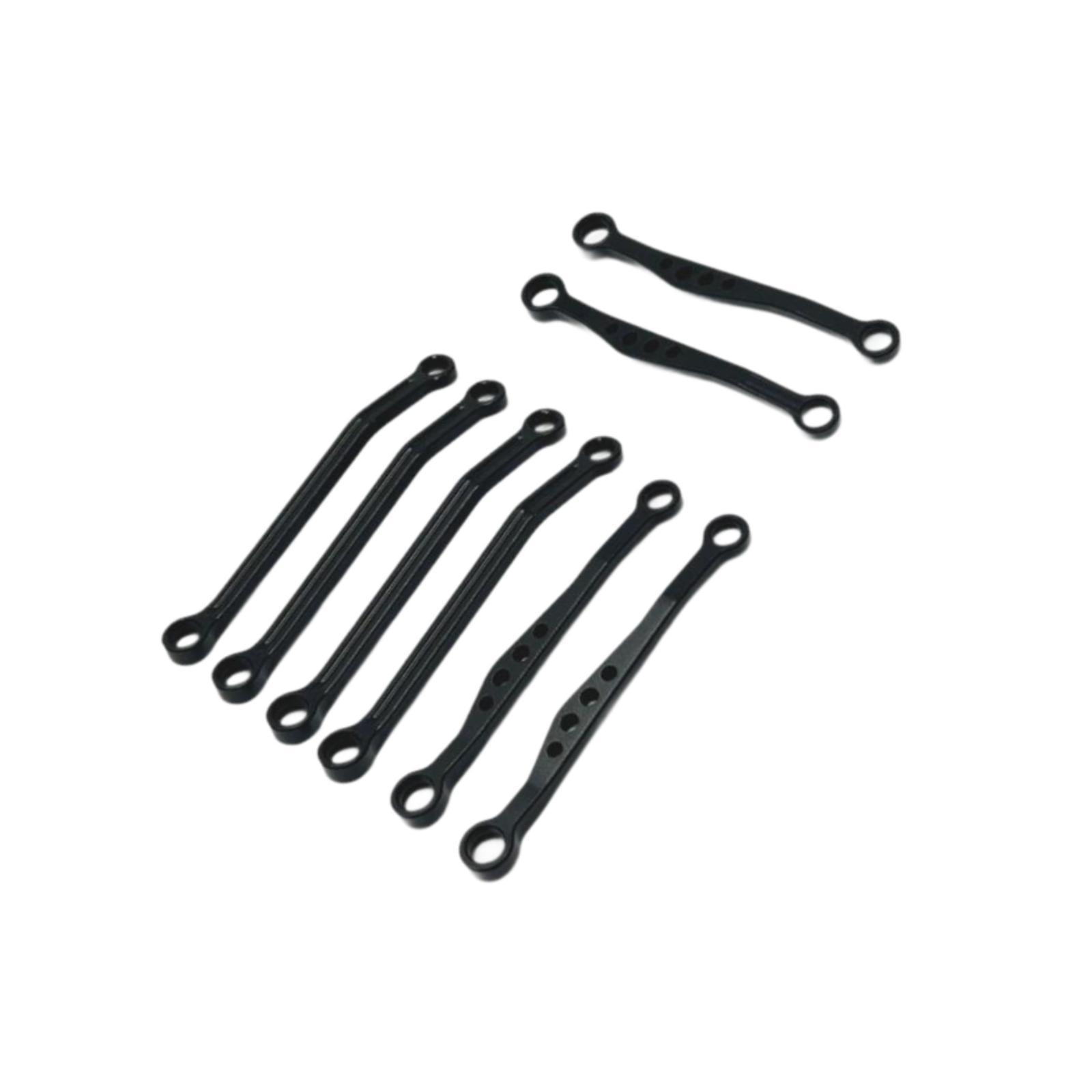 shamjina 8 Pieces Metal Rod Link Linkage Kit Replacements for 1:16 Car ...