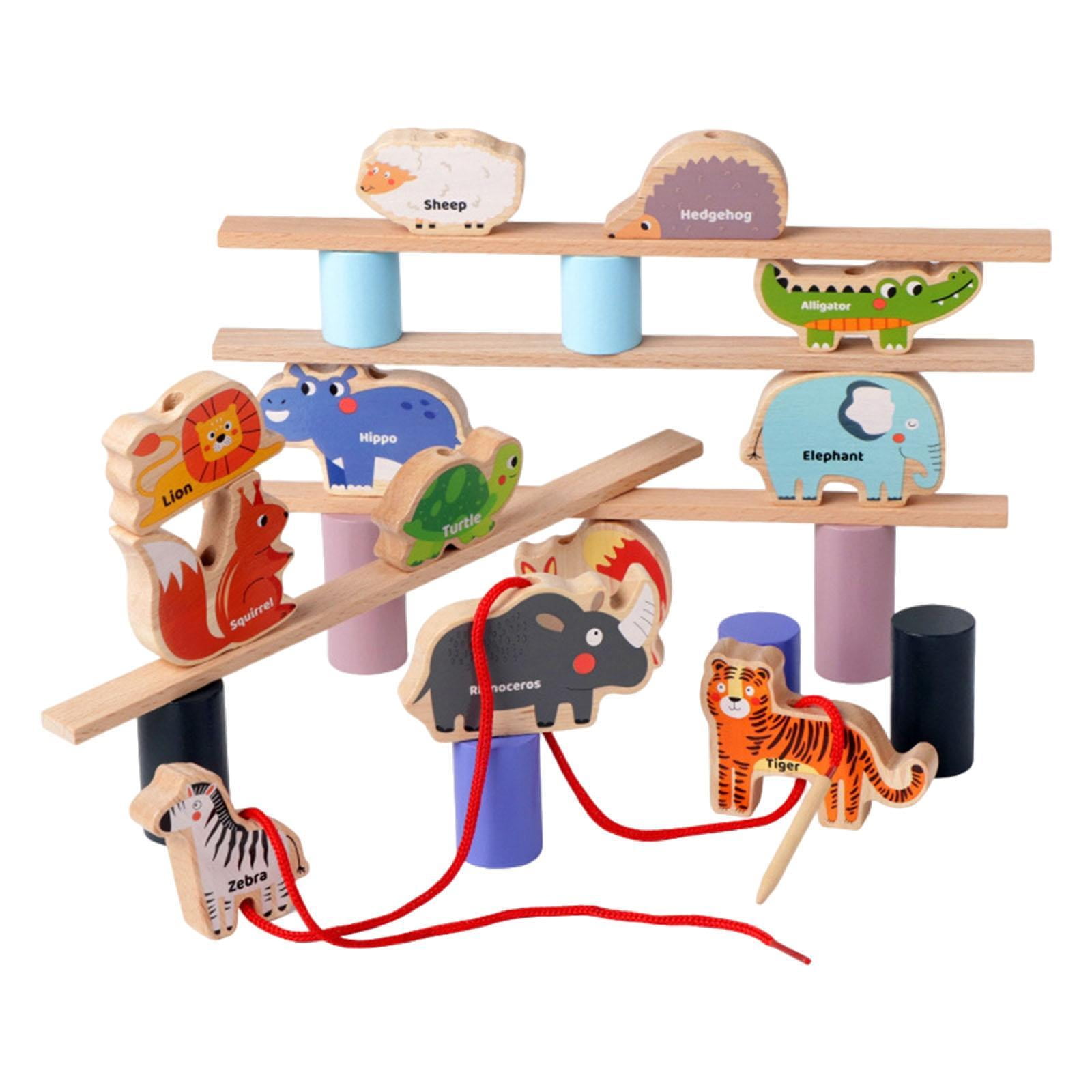 shamjina Blocks Balance Game Sorting and Stacking Games for Girls Boys ...