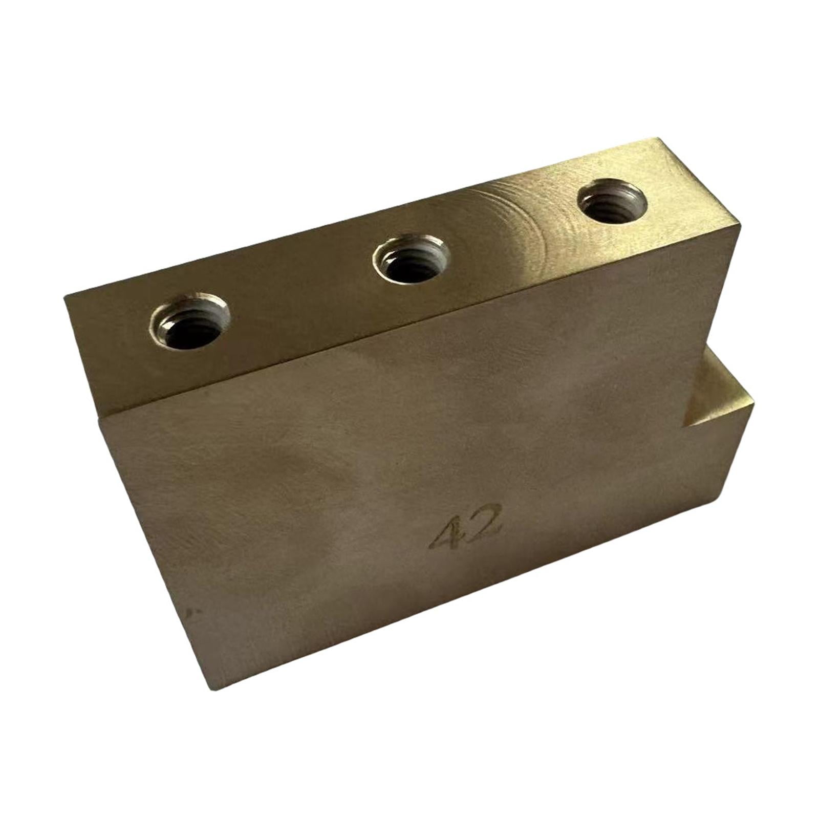 shamjina Brass Tremolo Block for Electric Guitar L Shaped Guitar Bridge ...