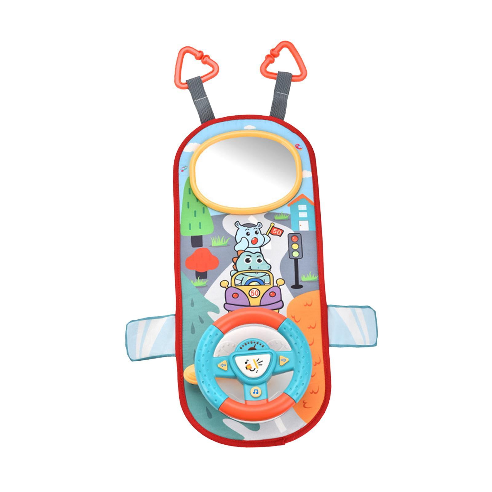 shamjina Car Toy Steering Wheel with Music Early Educational Activity ...