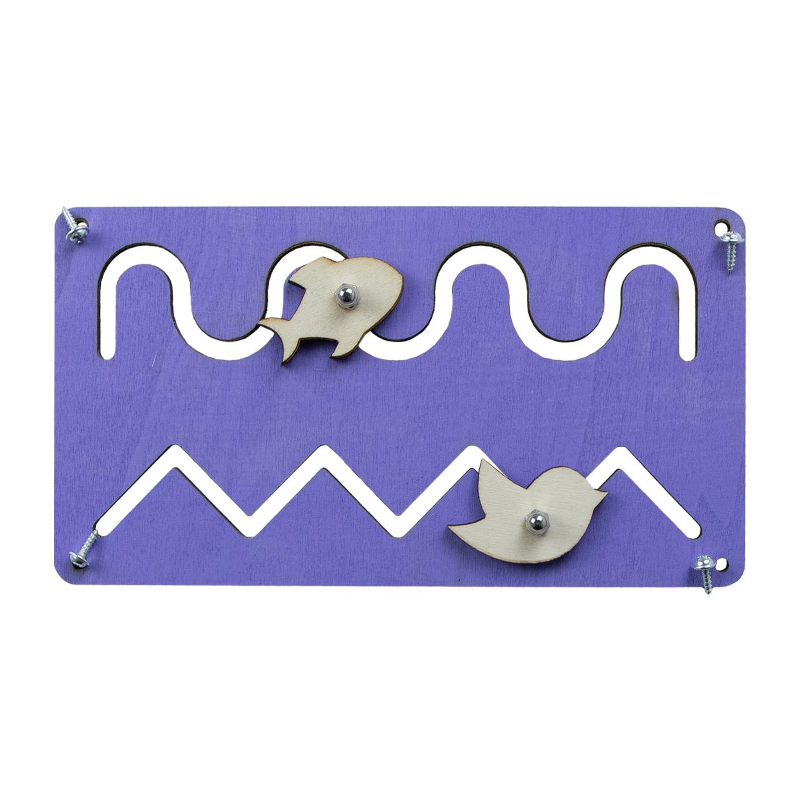 shamjina DIY Busy Board Material Sensory Toy for Toddlers Baby Children ...