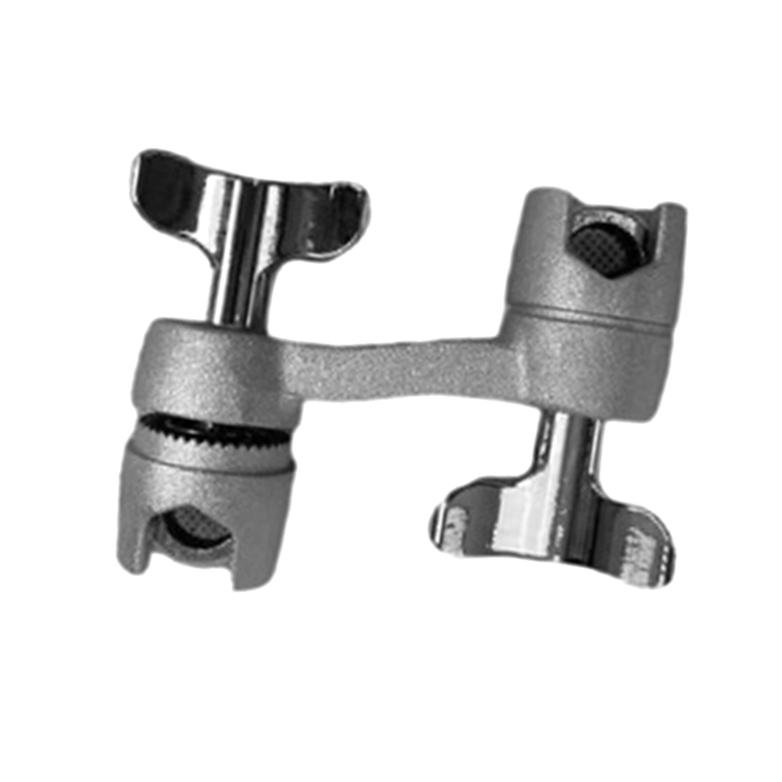 shamjina Drum Cymbal Clamp Two Way Clamp Lightweight Metal Hardware ...