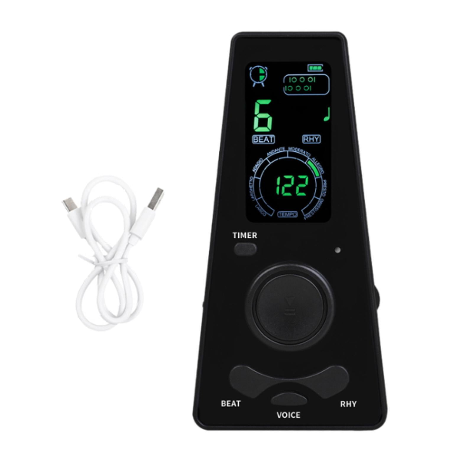shamjina Electronic Digital Metronome Kids Volume Adjustable for Drums ...