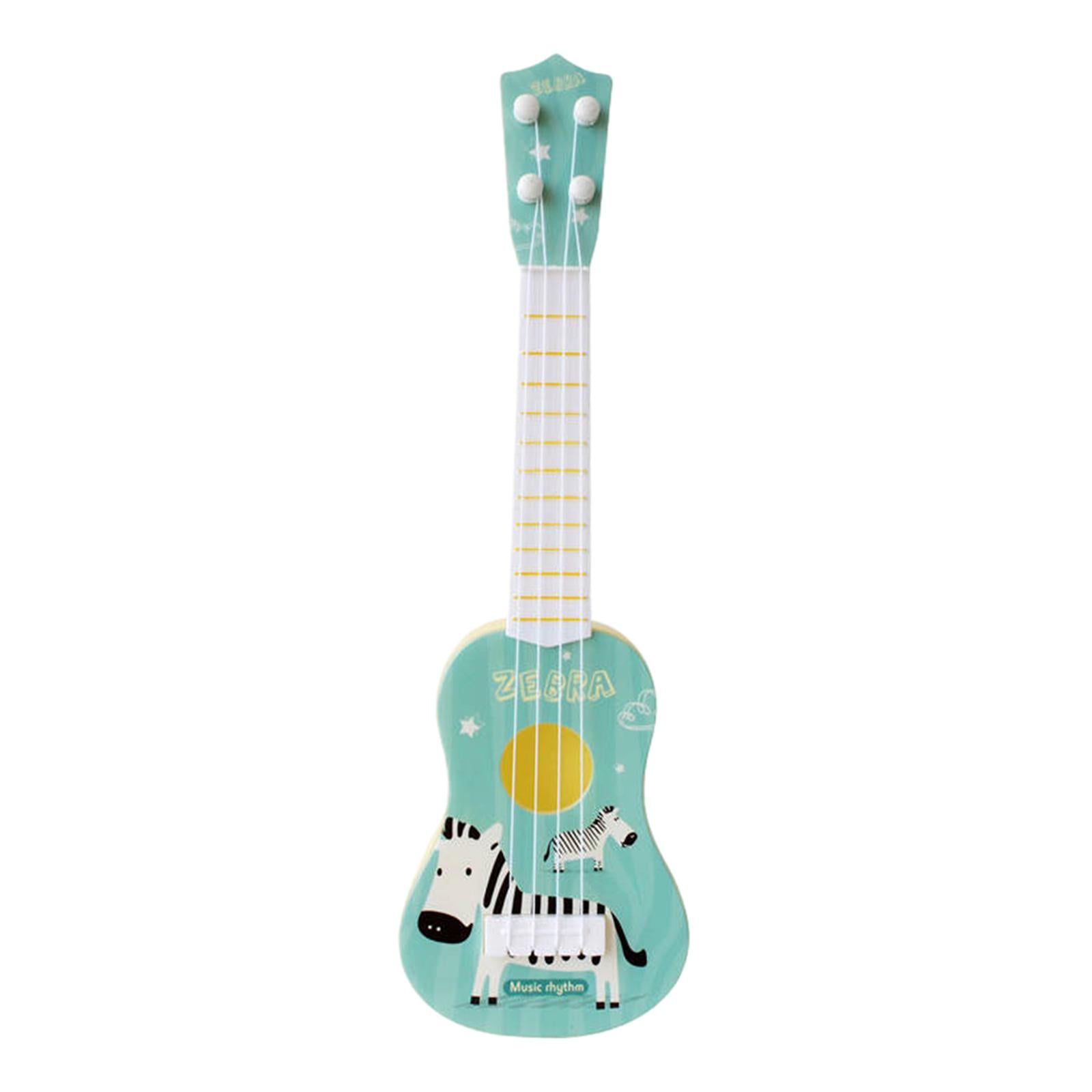 shamjina Guitar Musical Toy Portable with 4 Strings Kids Toy Ukulele ...