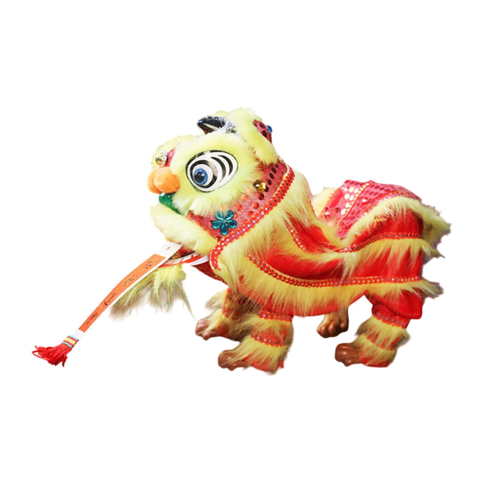 shamjina Hand Puppet with Strings and Rod 2025 for Lion Dance Lovers ...