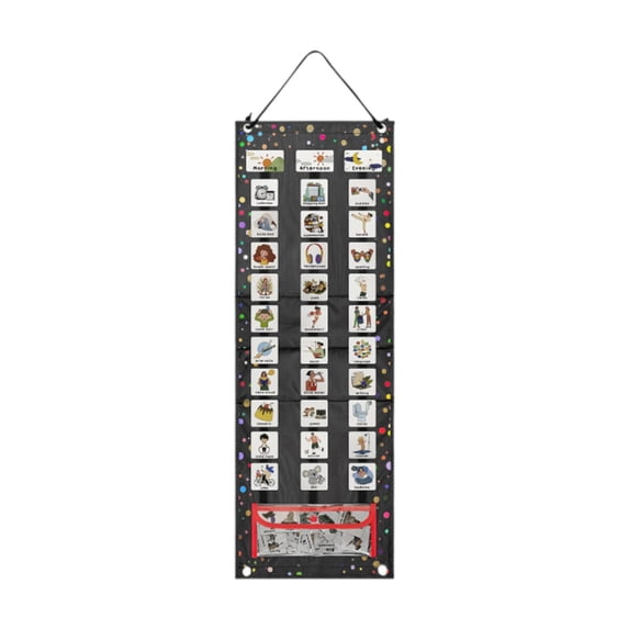 shamjina Kids Visual Schedule Calendar Daily Routine Chore Chart ...