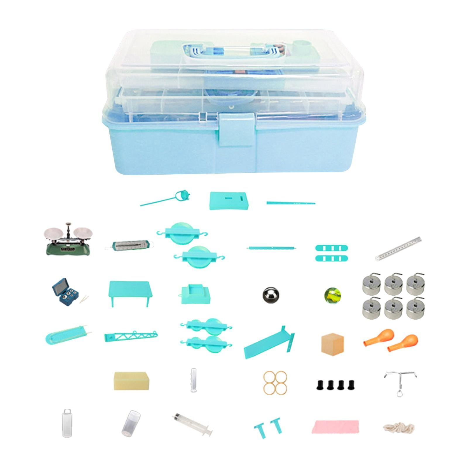 shamjina Mechanics Experiment Box Lever Pulley System Set Multifunction Learning Material ...