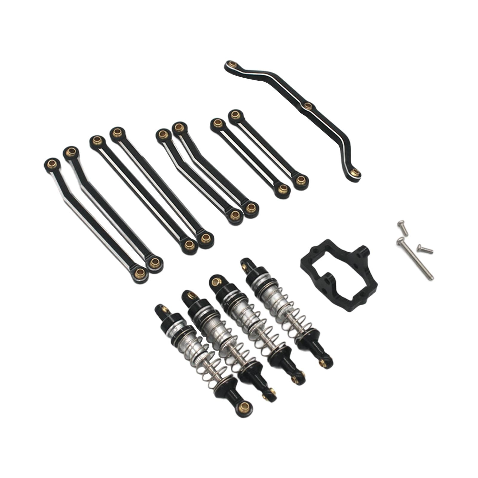 shamjina RC Metal Shock Absorber with Pull Rod DIY Accs Upgrade for 1/ ...