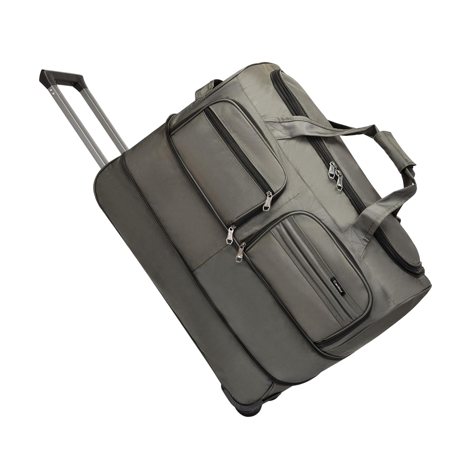 shamjina Rolling Duffel Bag Carry on Luggage Heavy Duty Wheeled ...