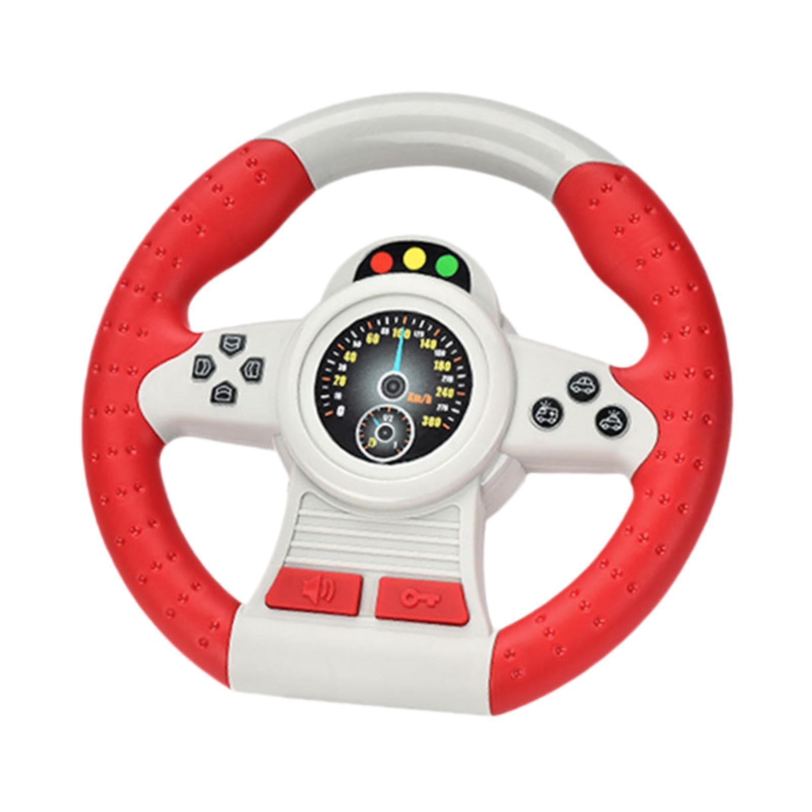shamjina Simulation Steering Wheel Toy Car Driving Toy for Preschool ...