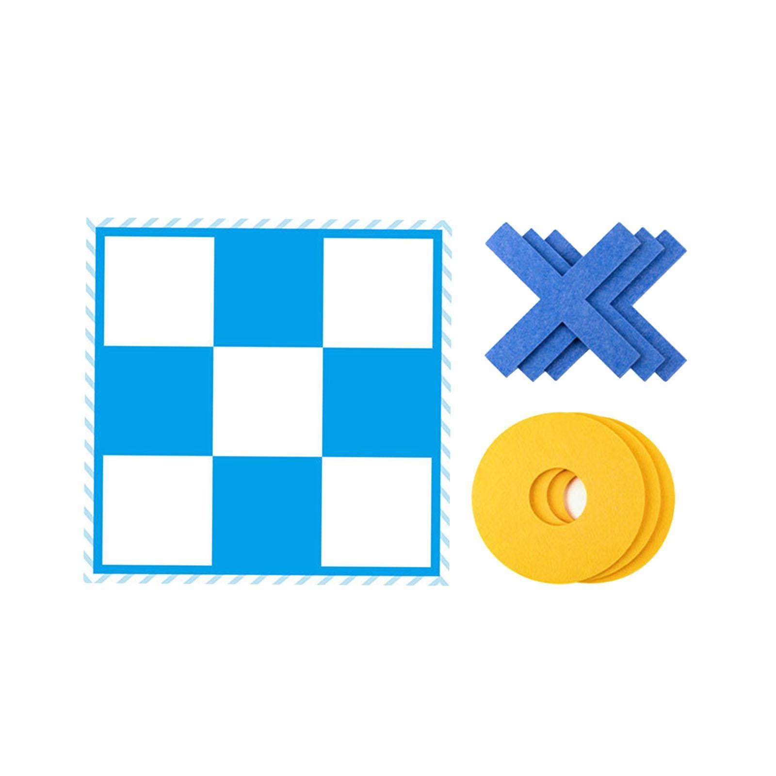 shamjina Tic TAC Toe Chess Set Outdoor Team Building Game Fun Game ...