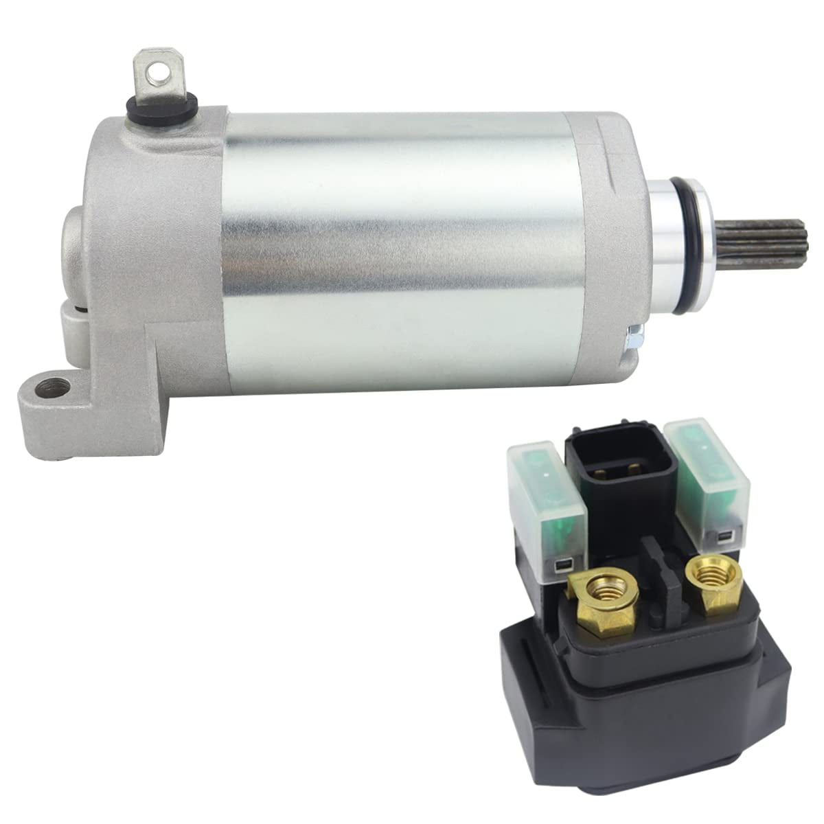 shamofeng Starter & Relay for Yamaha Raptor 250 YFM25R 2008-2013 ...