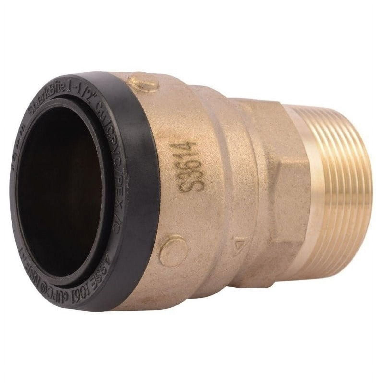 sharkbite sb114140m connector 1-1/2-inch x 1-1/2-inch m npt - Walmart.com