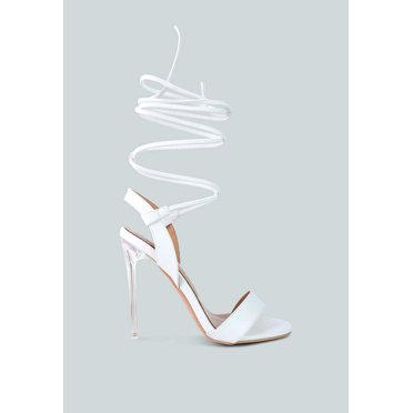 High Porch Drawstring Band Stiletto Sandals - Walmart.com