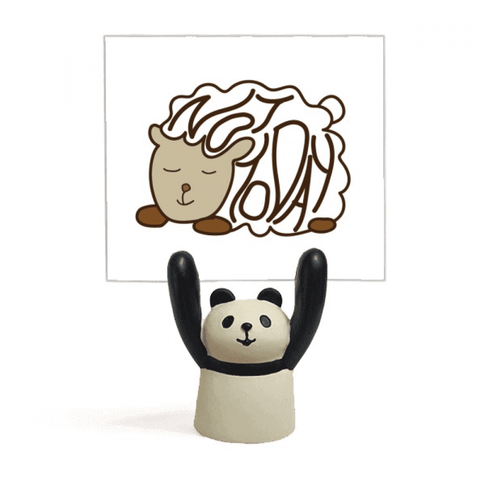 sheep hair growing fart deco fashion memo holder cartoon animal panda ...