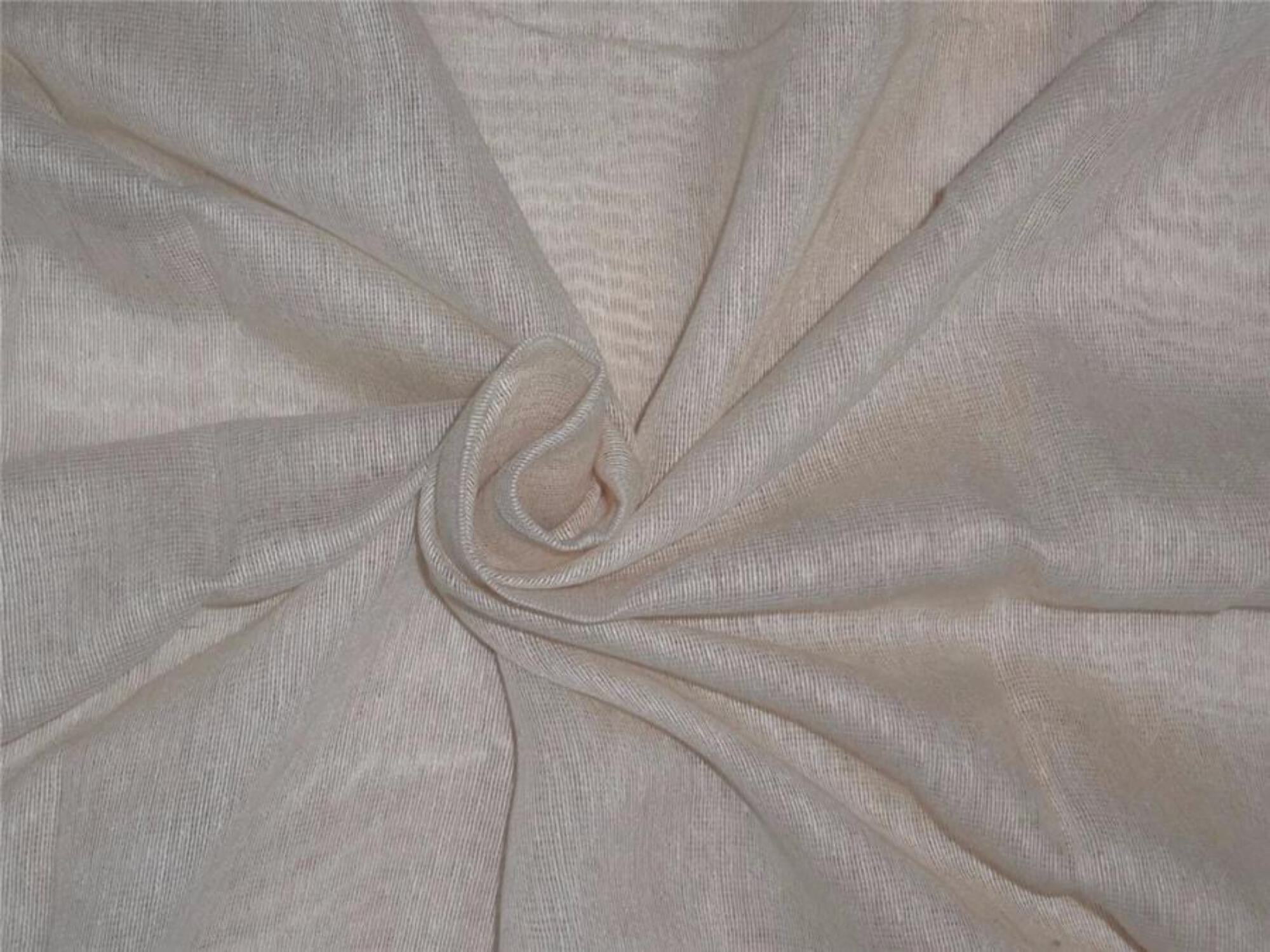 sheer linen fabric natural color 56 wide - Walmart.com