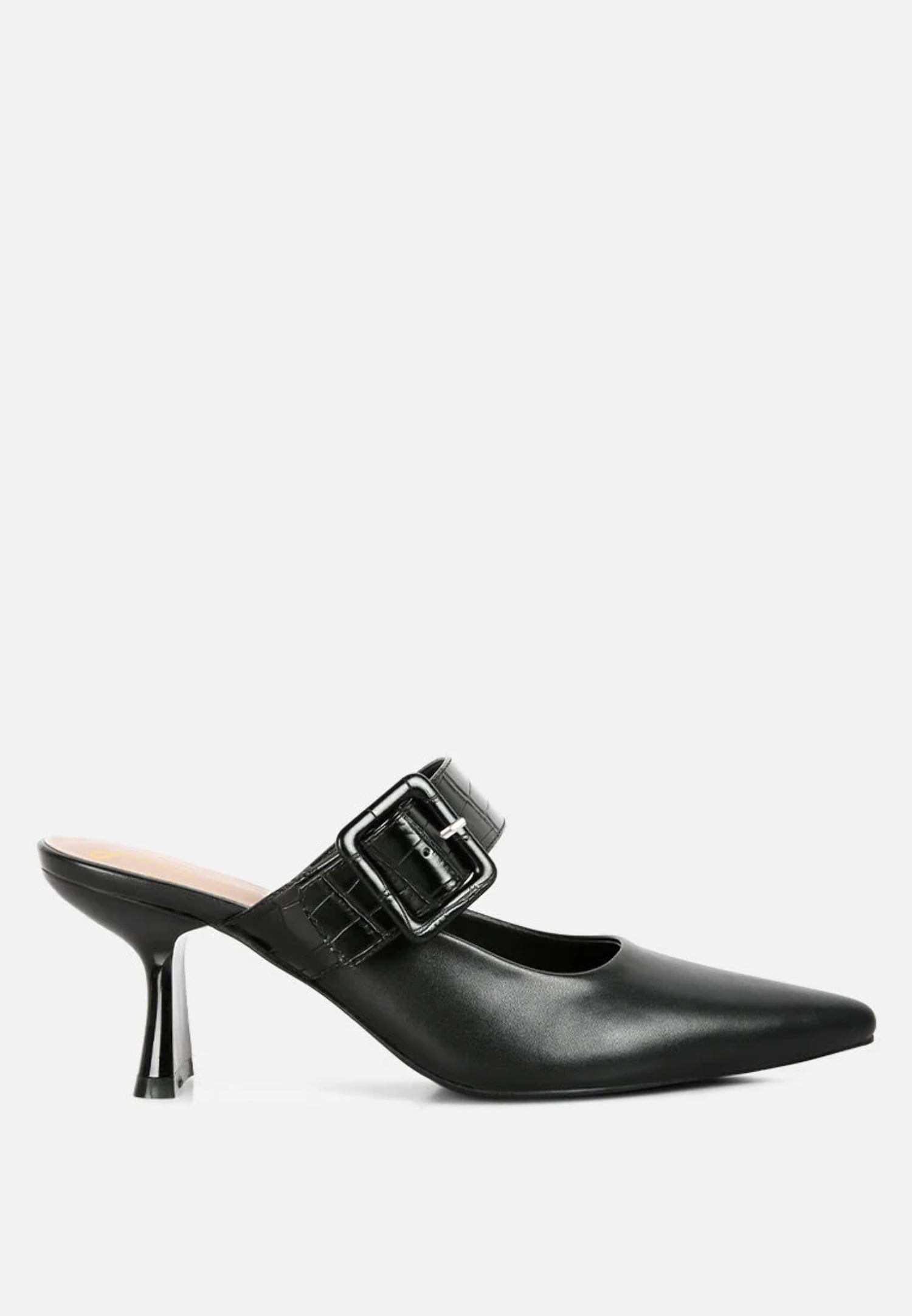 Shein Star Slim Block Heel Mules - Walmart.com