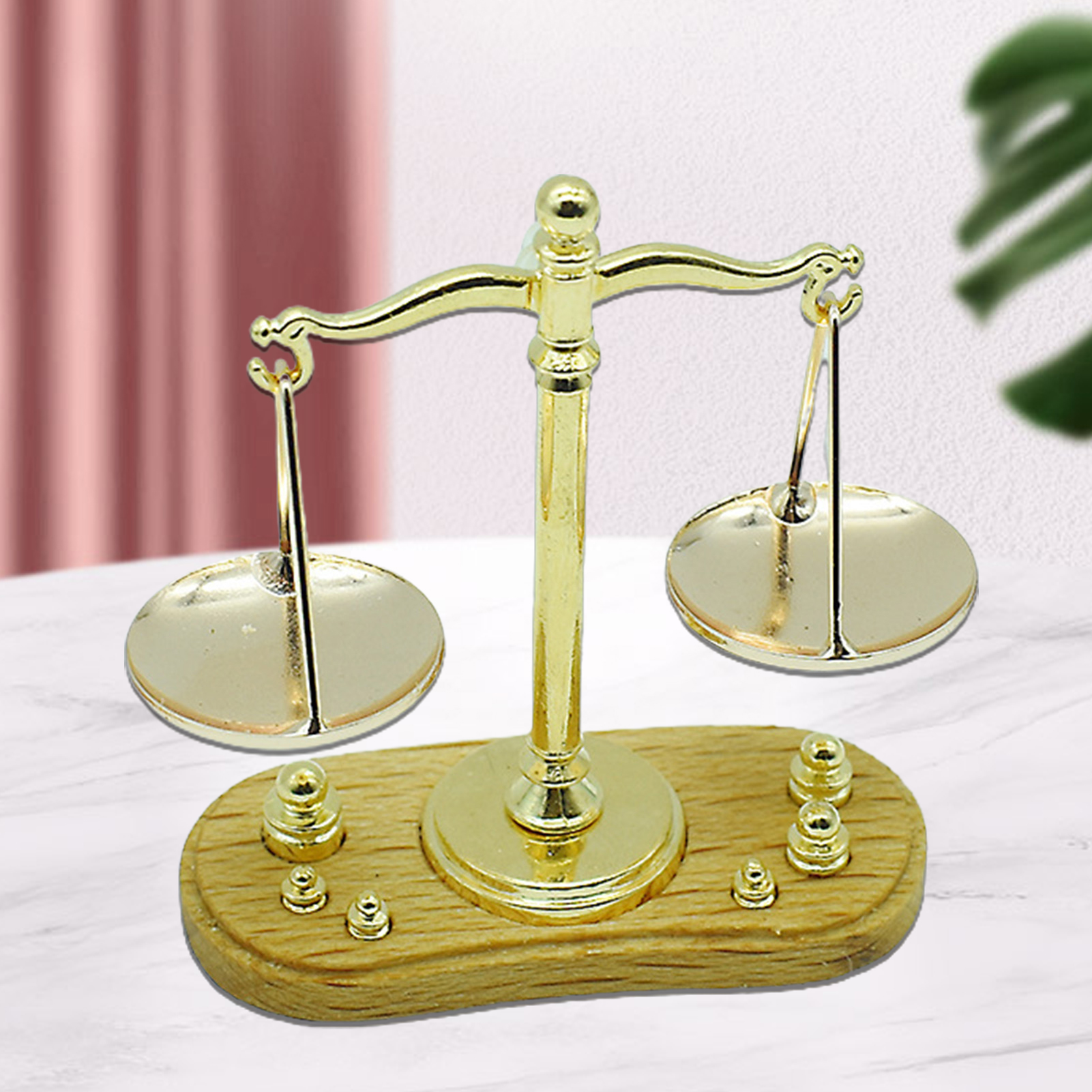 shenmeida 1.12 Retro Scale Model Mini Balance Ornaments Photography ...