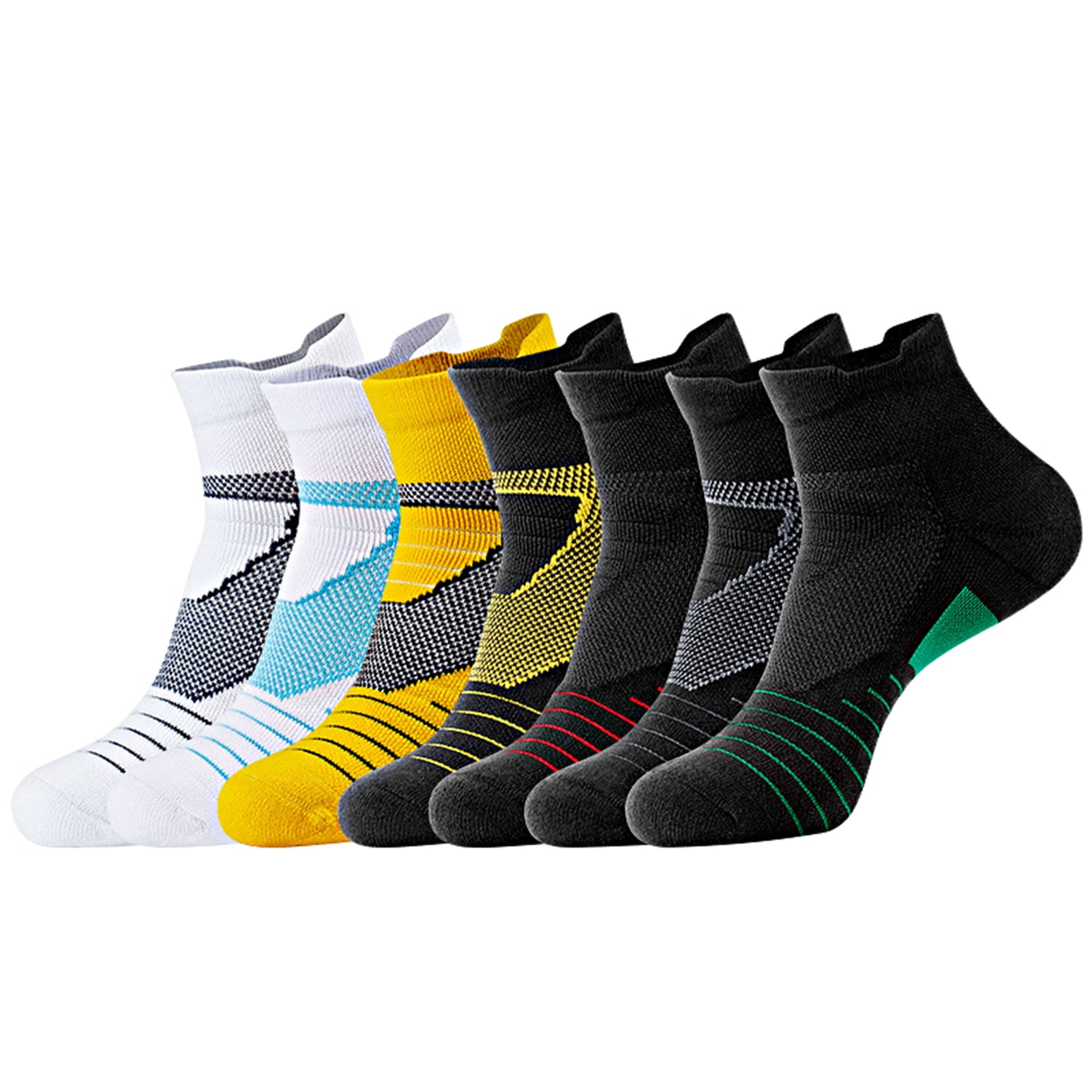 shenmeida 1 Pair Ankle Compression Sock for Men and Women, Low Cut ...