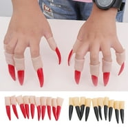 Niusricy Halloween Fake Nails Set Bat Pattern Artificial False Nail ...