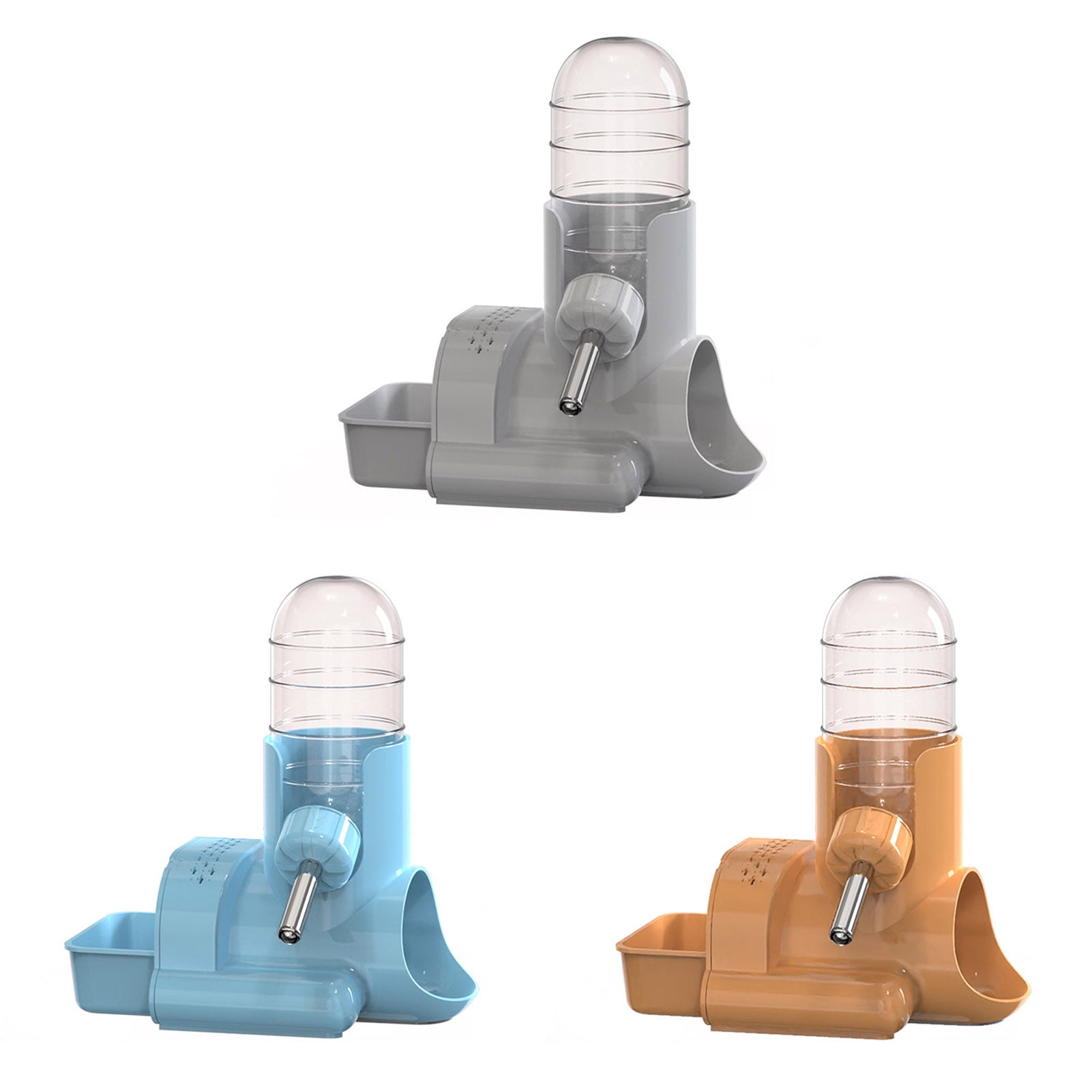 shenmeida 3 in 1 Hamster Water Bottle No Drip Small Animal Water Bottle ...