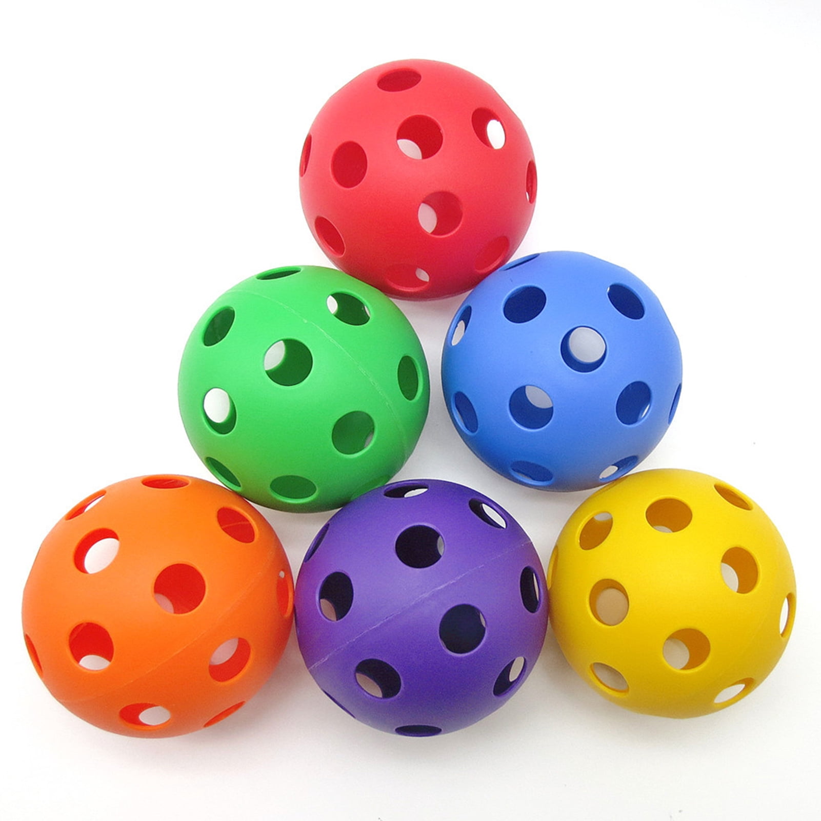 shenmeida 3PCS Multi-hole Plastic Balls Lightweight Mini Indoor Toys ...