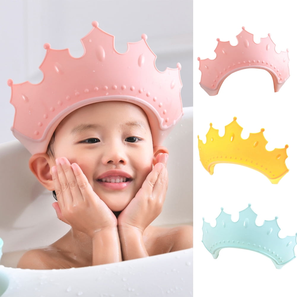 shenmeida Baby Shower Cap Shower Cap for Kids Visor Hat for Eye Ear for ...