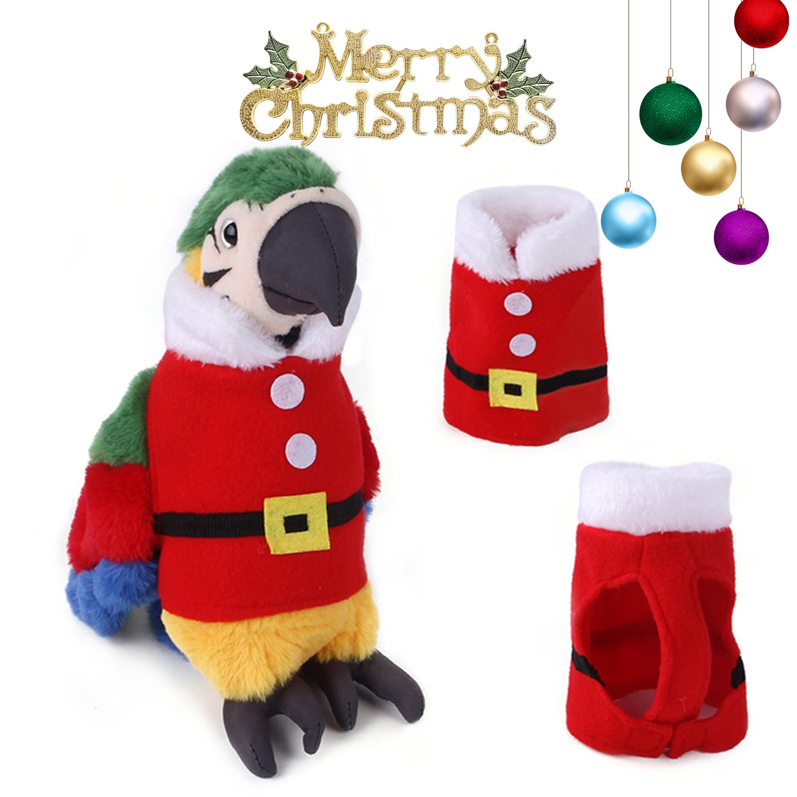 shenmeida Bird Costume Santa Claus Bird Clothes Cosplay Photo Prop for ...