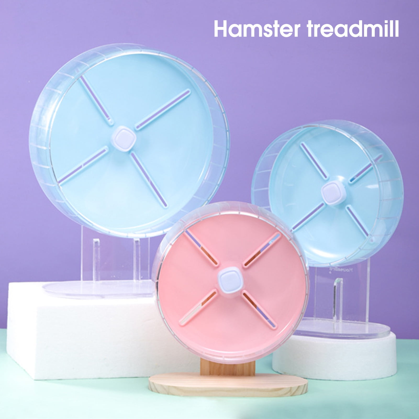 shenmeida Hamster Exercise Wheel Silent Spinning Running Wheels with ...