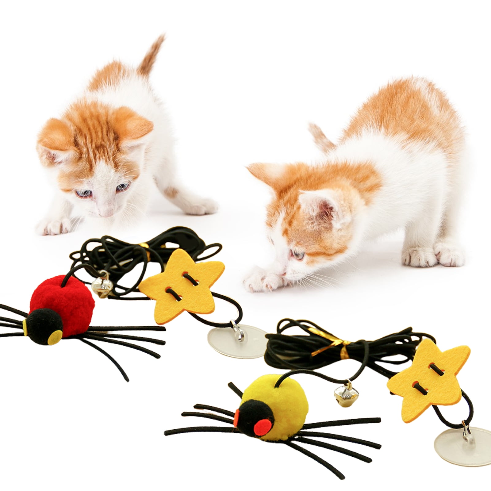 shenmeida Interactive Hanging Toys 3PCS Hanging Door Self Play Cat Toy ...