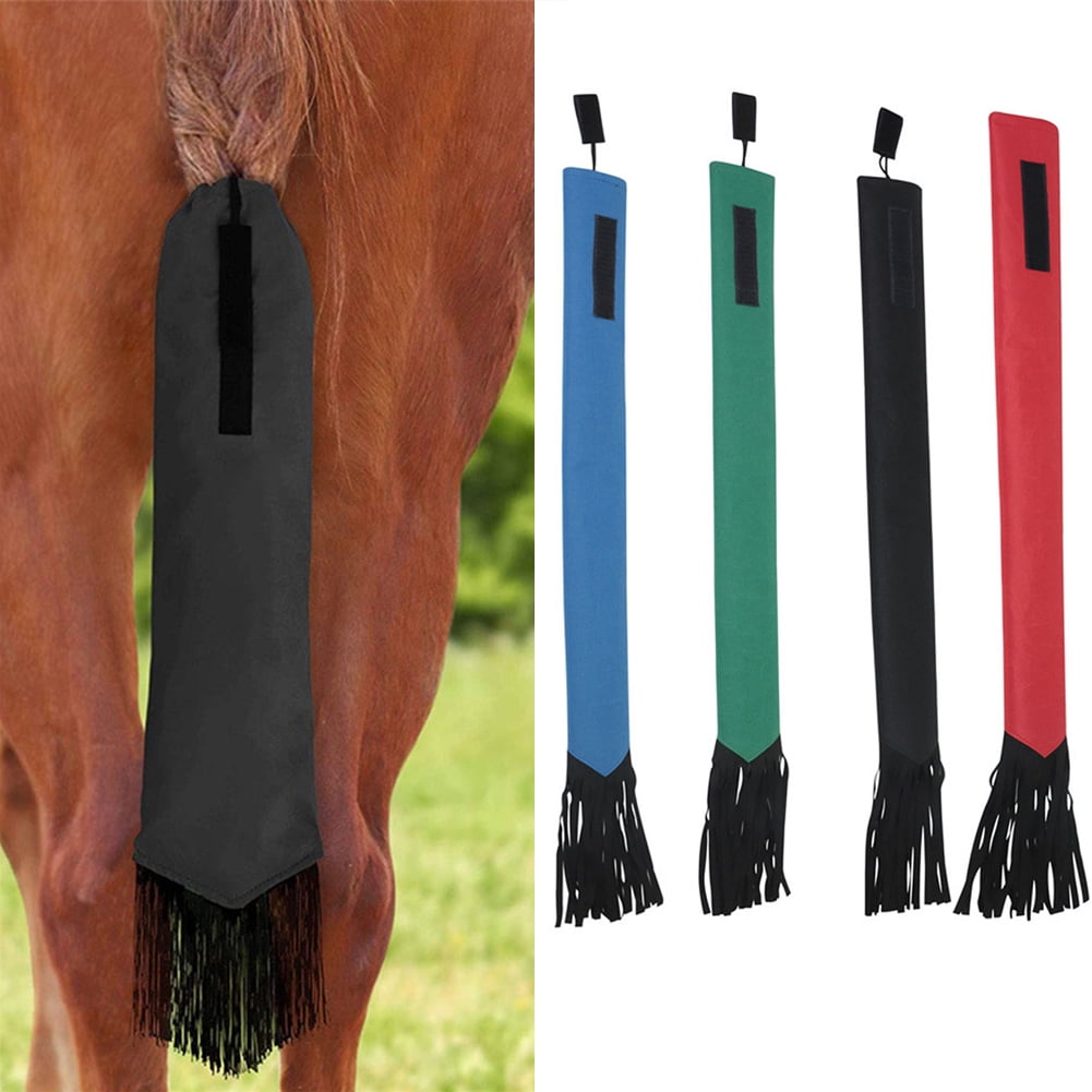 shenmeida Tail Bags for Horses, Stretchy Horse Tail Wraps, Anti ...