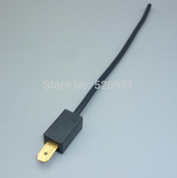 shhworldsea 2pcs halogen bulb connector socket extension wire H1 H3 ...