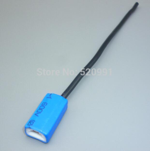 shhworldsea 2pcs halogen bulb connector socket extension wire H1 H3 ...