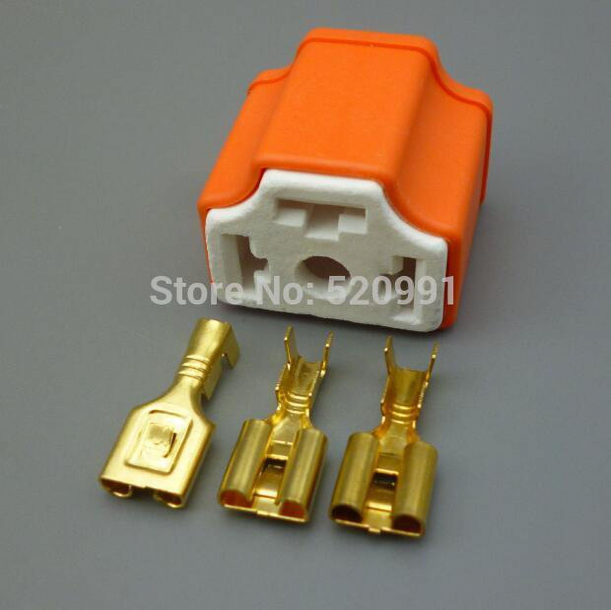 shhworldsea 2sets 3Pin H4 Car connector plug H4 Auto holder plug 7.8mm ...