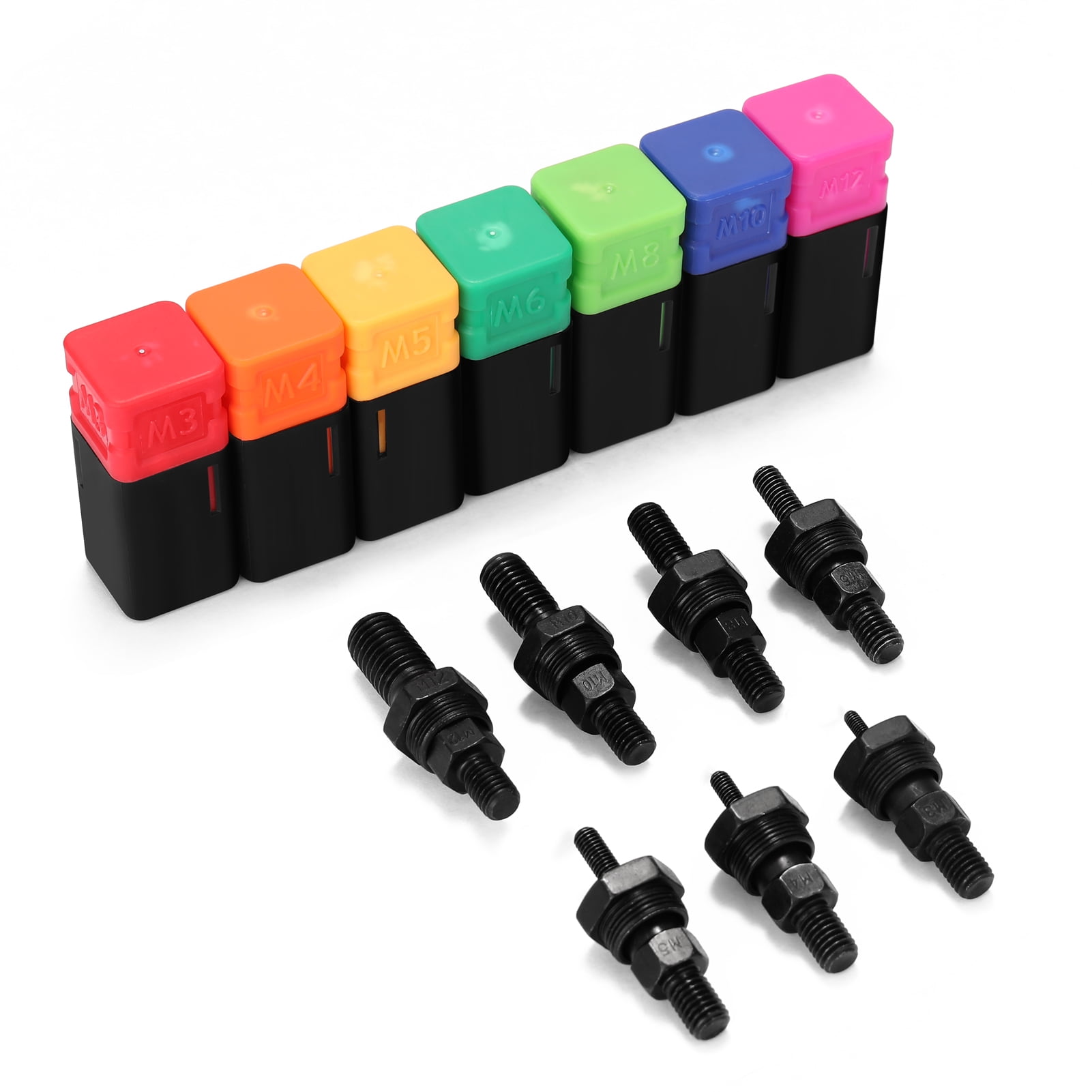 shieny Mandrel,Rivet Tool Adapter Rod Riveter Heads Tool Adapter Rod ...