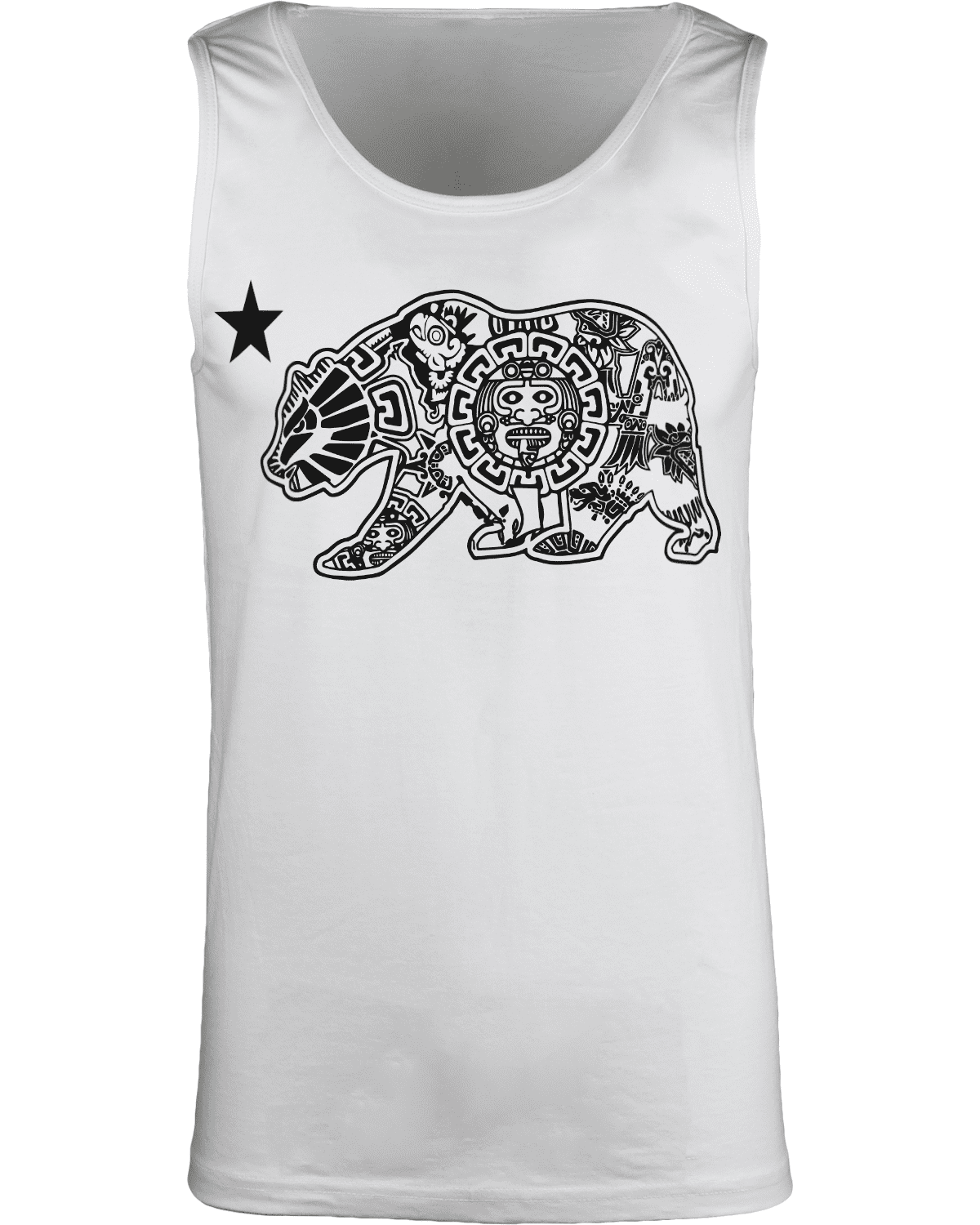 ShirtBANC Aztec Bear California Republic Mens Shirts - Walmart.com