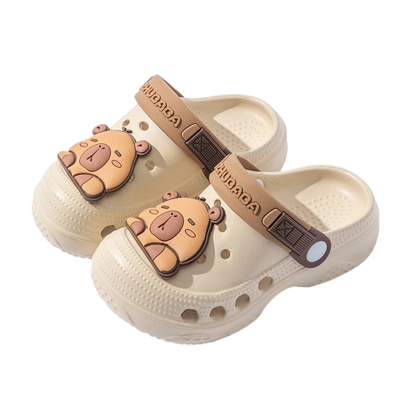 shoper Cute Capybara Slippers for Kids Girls Boys Clogs Garden Shoes ...