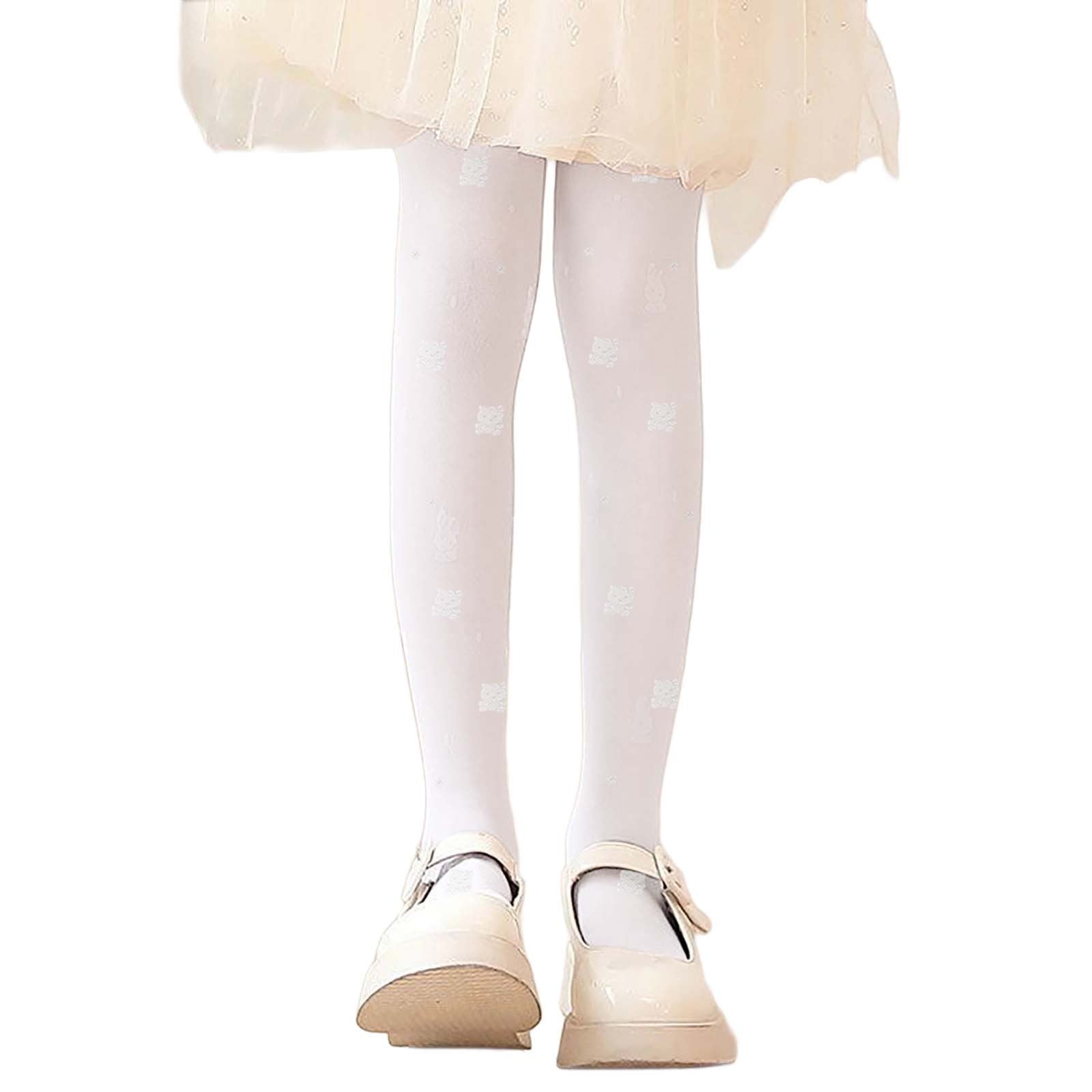 shoper Girls Tights Silk Stockings Bear Printed Dance Pantyhose ...