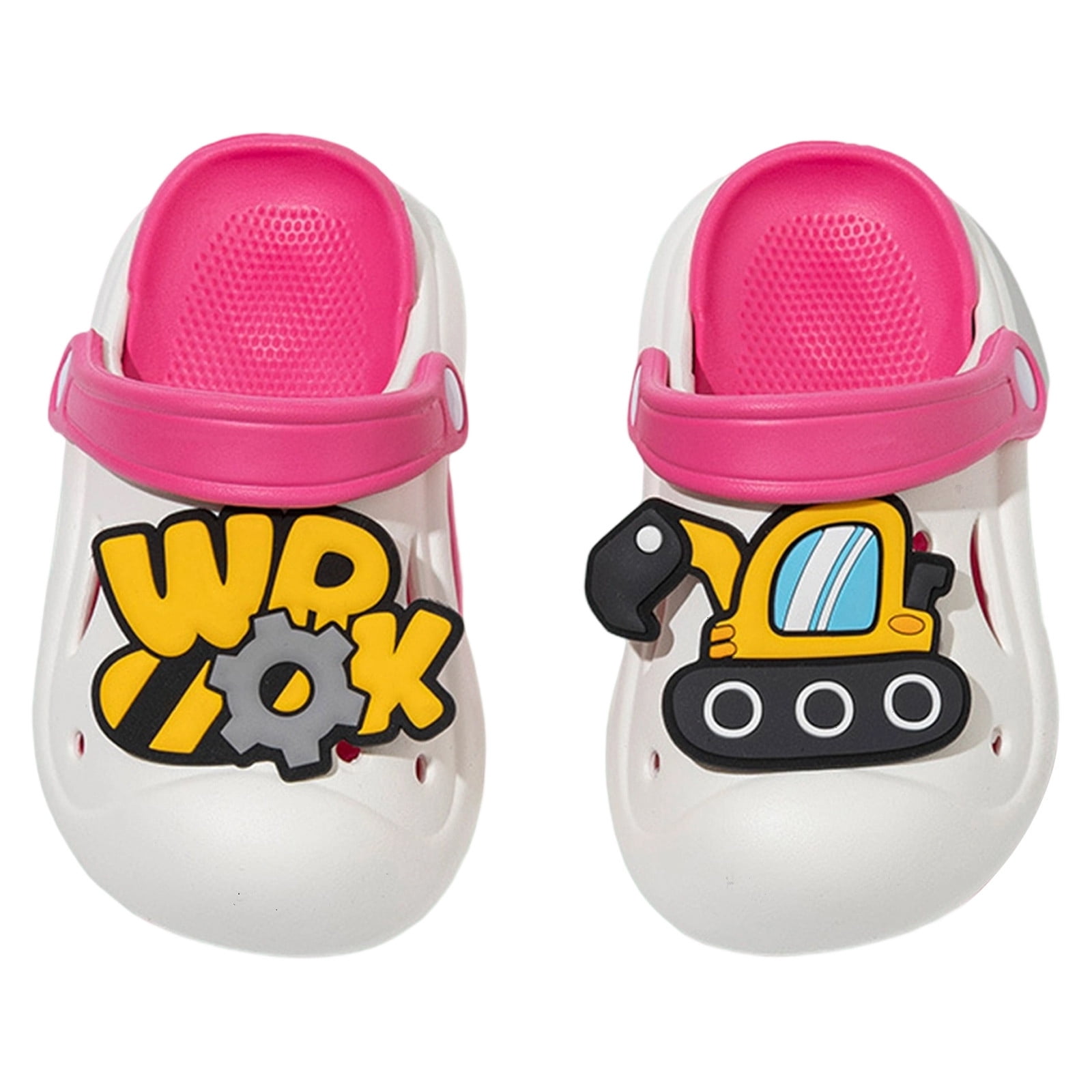 shoper Kids Water Shoes Slide Shoes Cartoon Indoor Outdoor Cushioned ...