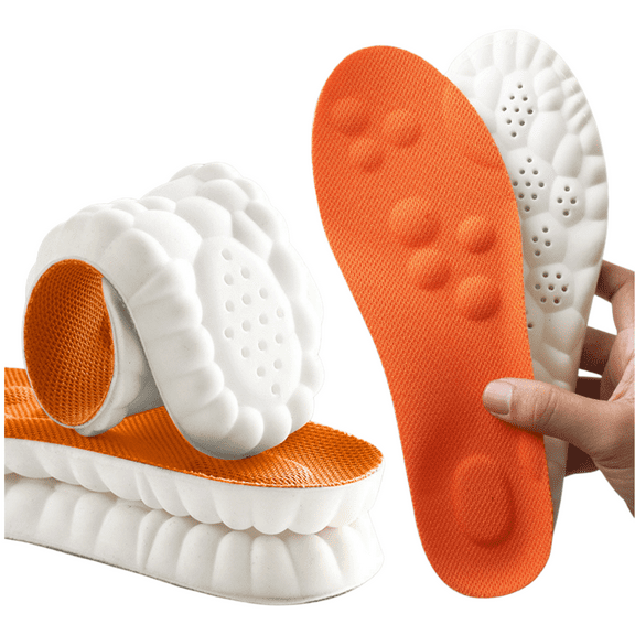 Stepper 4D Memory Foam Cloud Insoles for Men & Women, 2026 Upgraded ...